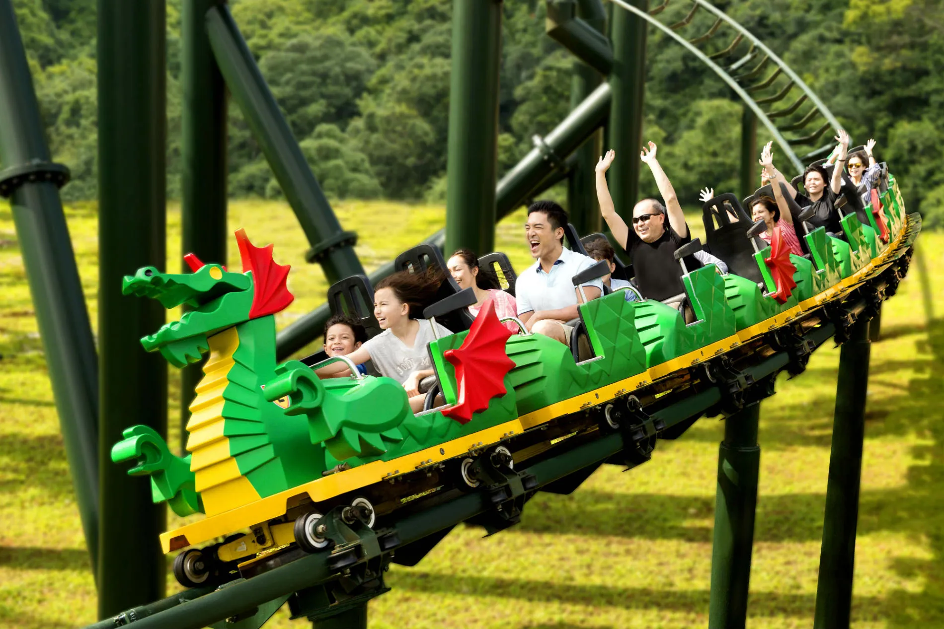 Legoland Dragon Roller Coaster